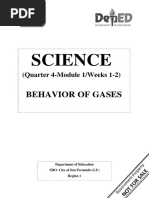 Lesson Plan Gas Law | PDF | Gases | Carbonated Water