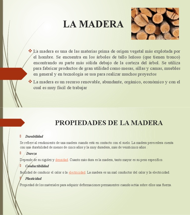 La Madera | PDF