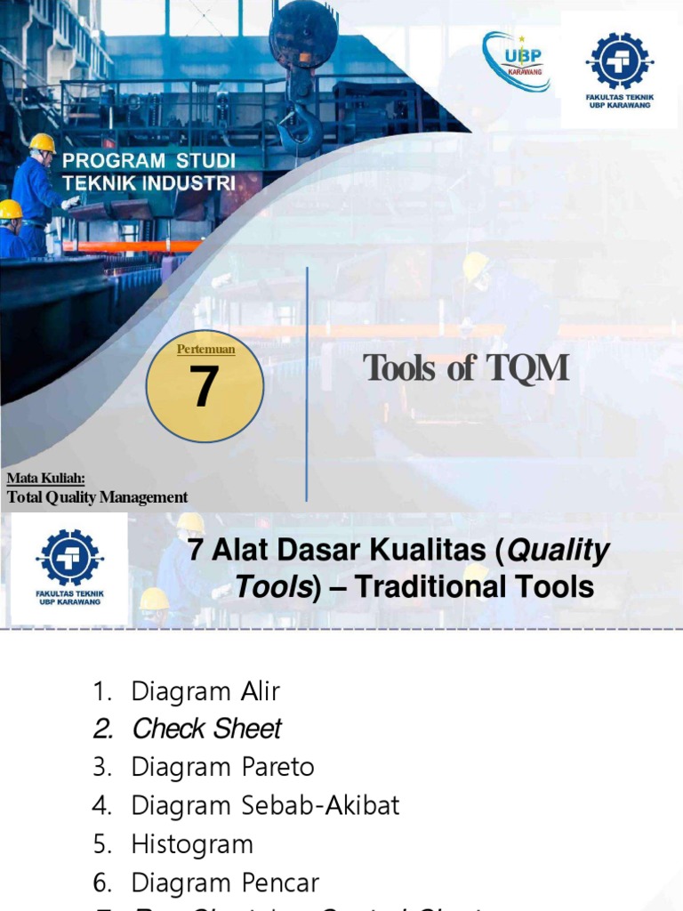 Pertemuan 7 Tools of TQM - Compressed | PDF | Komputer