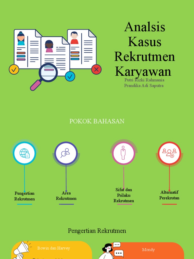 Analisis Kasus Rekrutmen | PDF