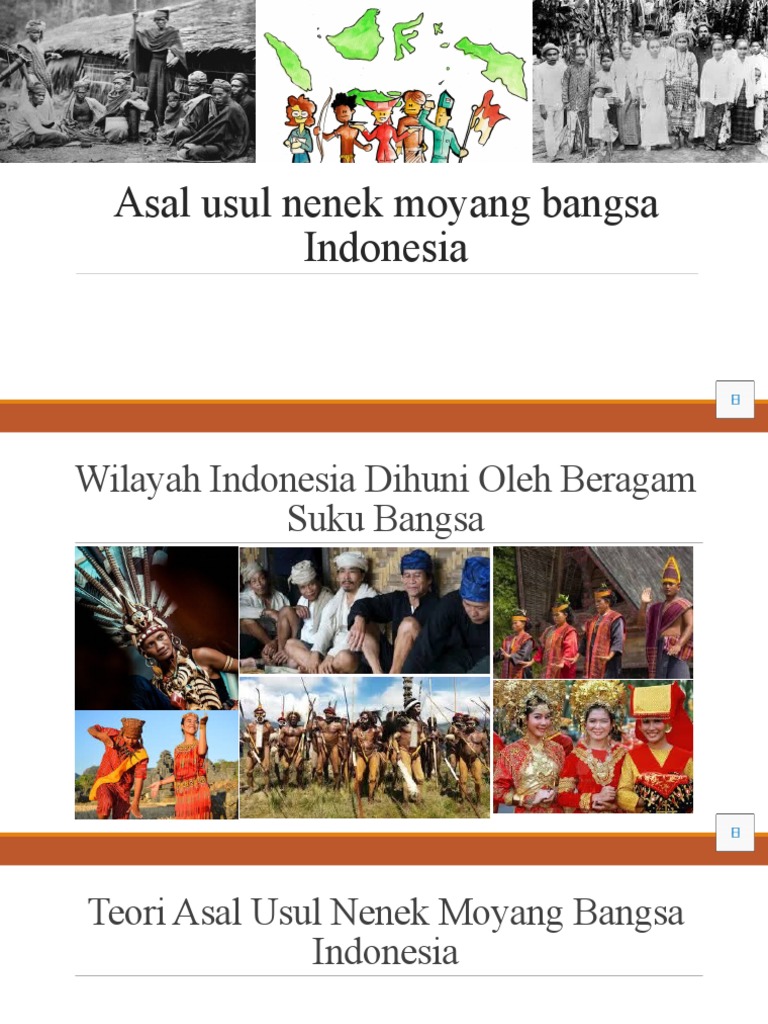 Asal Usul Nenek Moyang Bangsa Indonesia | PDF | Sejarah