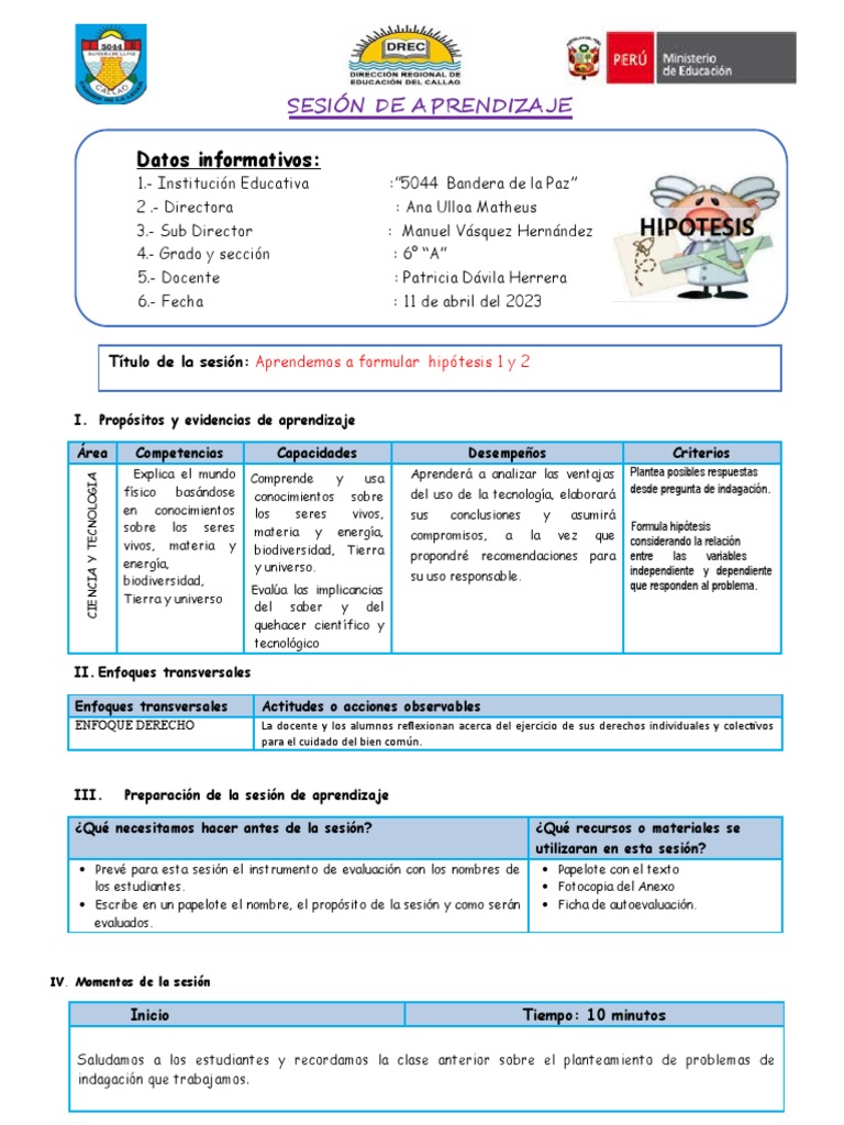 Formulación de Hipótesis en Ciencia | PDF | Hipótesis | Experimentar