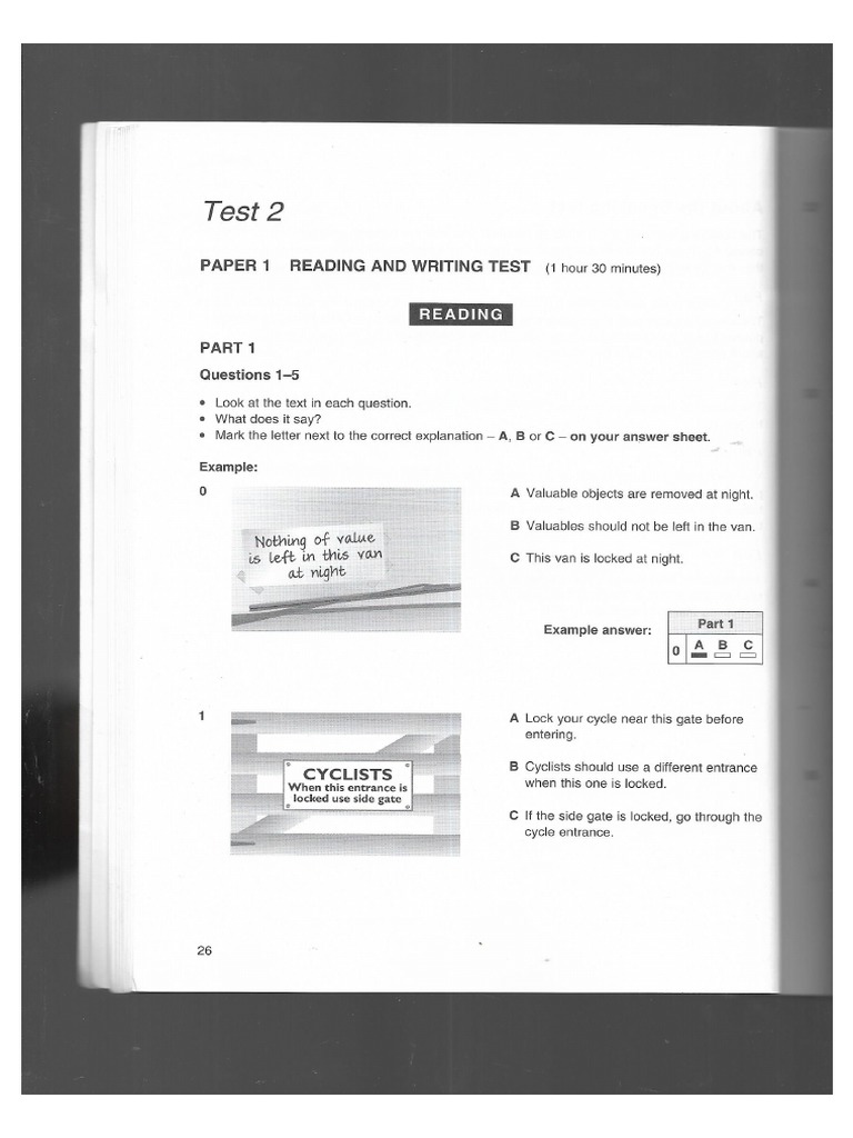Reading and Writing | PDF