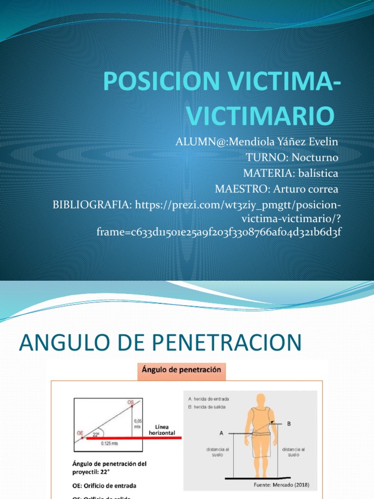 Posicion Victima-Victimario | PDF