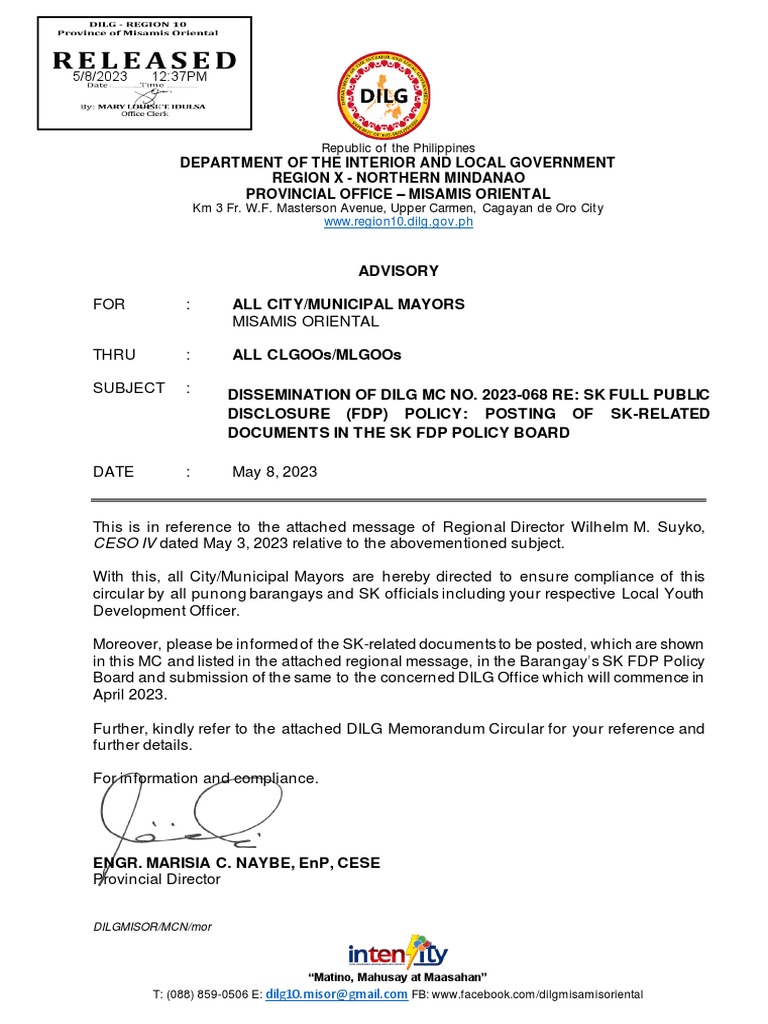 SK FDP Policy Board | PDF | Government