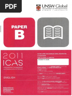 ICAS English Answer Keys - 2008 - 2018 | PDF