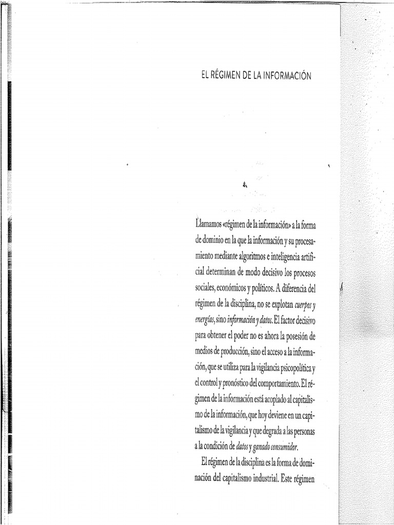 Byung Chul Han - Infocracia 5-9 | PDF