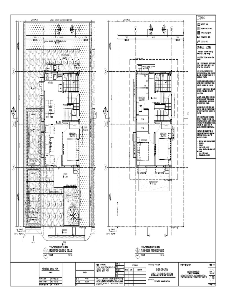 Cedarside Housing Single Detached Plans | PDF | Toilet | Kitchen