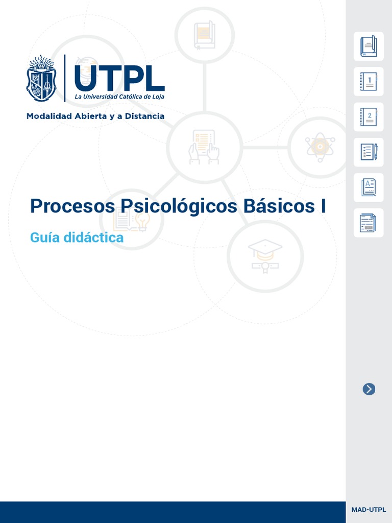 Procesos Psicologicos Basicos I Guia Didactica | PDF | Sicología | Mente