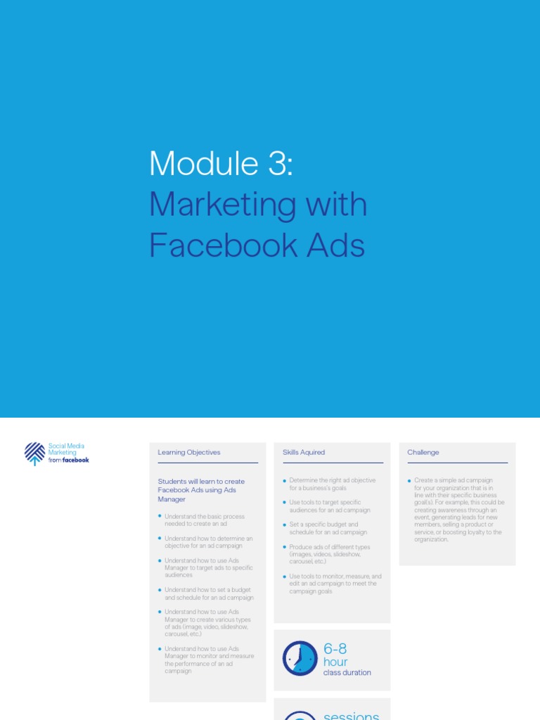 Marketing With Facebook Ads | PDF | Advertising | Target Audience