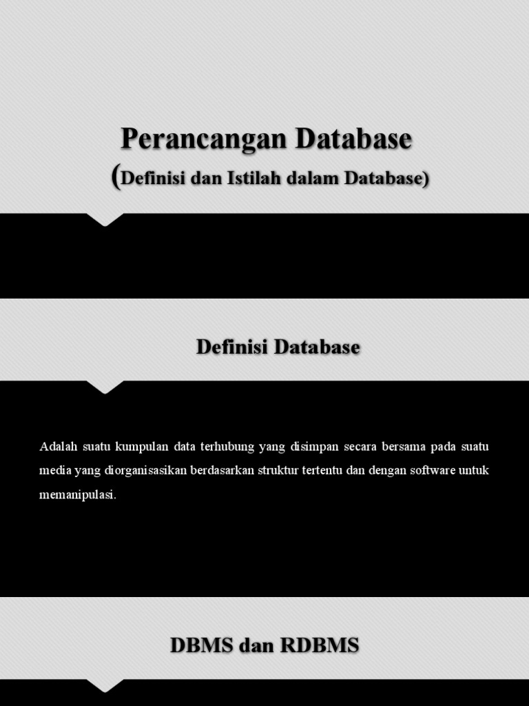Panduan Desain Database Optimal | PDF