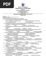 Grade 5 K-12 2nd Quarter Periodical Test With Answer Keys & TOS ...