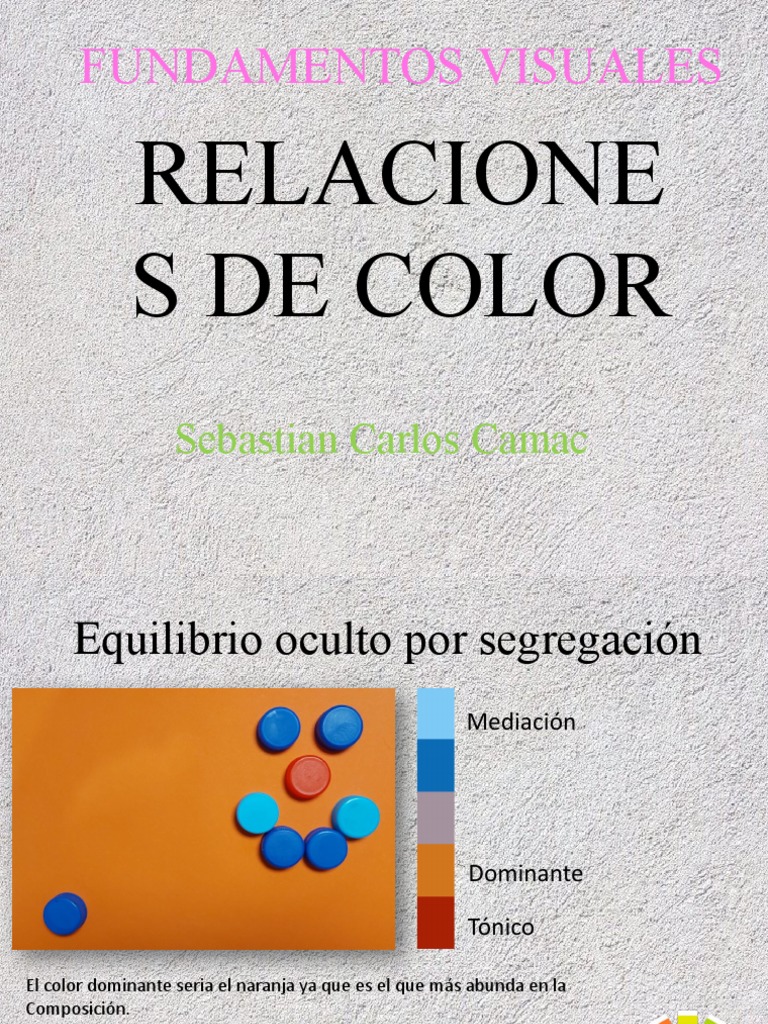Relacione S de Color: Fundamentos Visuales | PDF