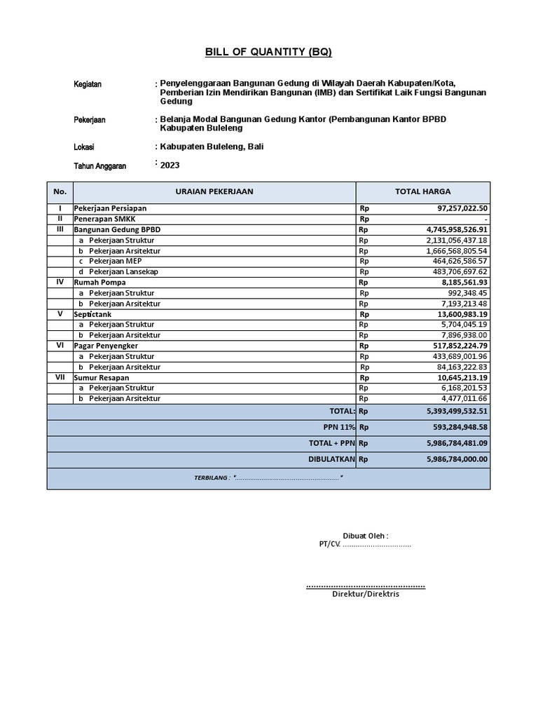 Rab Lapangan Tenis 2 | PDF