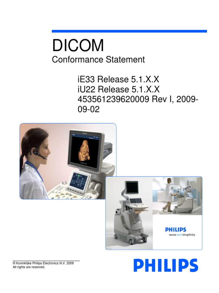 Dicom Conformance Statement Ie33 R5 1 X X And Iu22 R5 1 X X Download Free Pdf Information