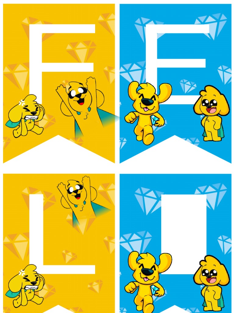 Banderin-MikeCrack CUMPLEAÑOS | PDF