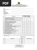 Contoh Cover Absensi Siswa Kelas 5B | PDF