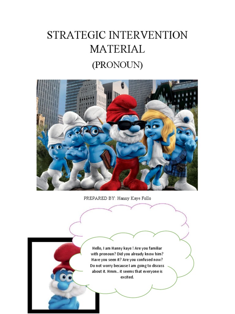 Strategic Intervention Material | PDF