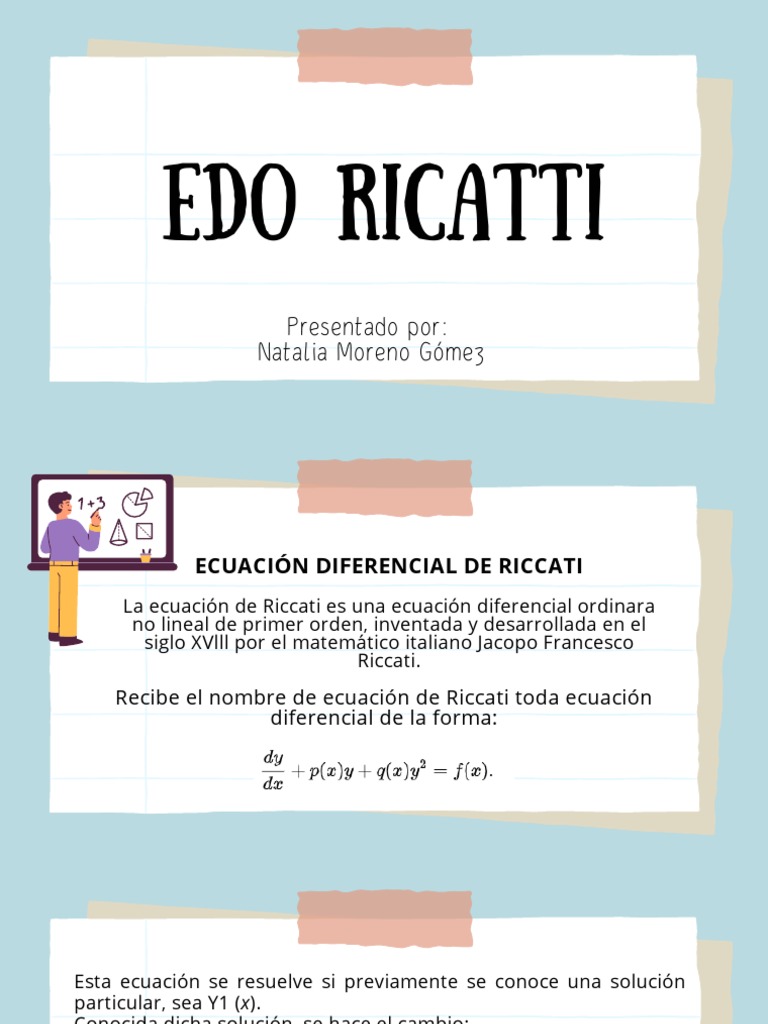 RICATTI | PDF