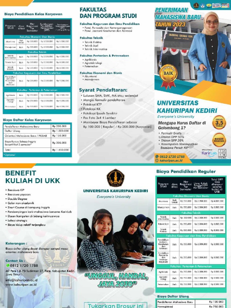 Brosur PMB 2023 1 | PDF