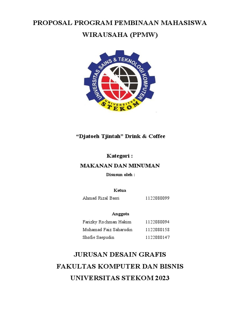 Proposal p2mw 2023 | PDF | Karier & Perkembangan | Bisnis