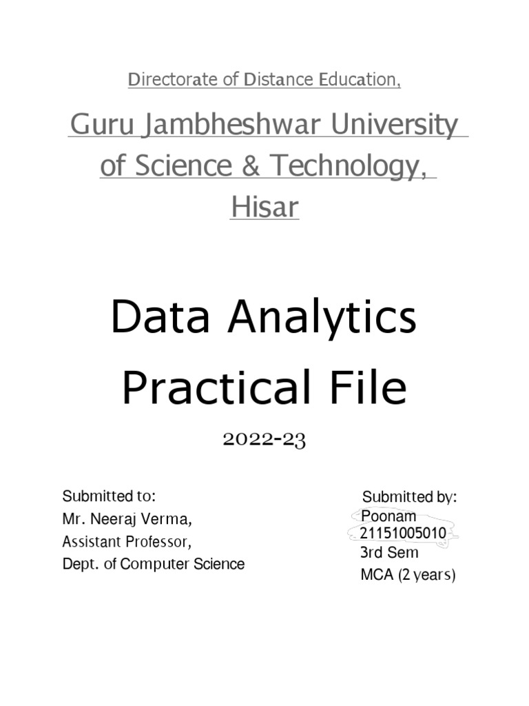 Data Analytics Download Free Pdf Cross Validation Statistics Root Mean Square Deviation