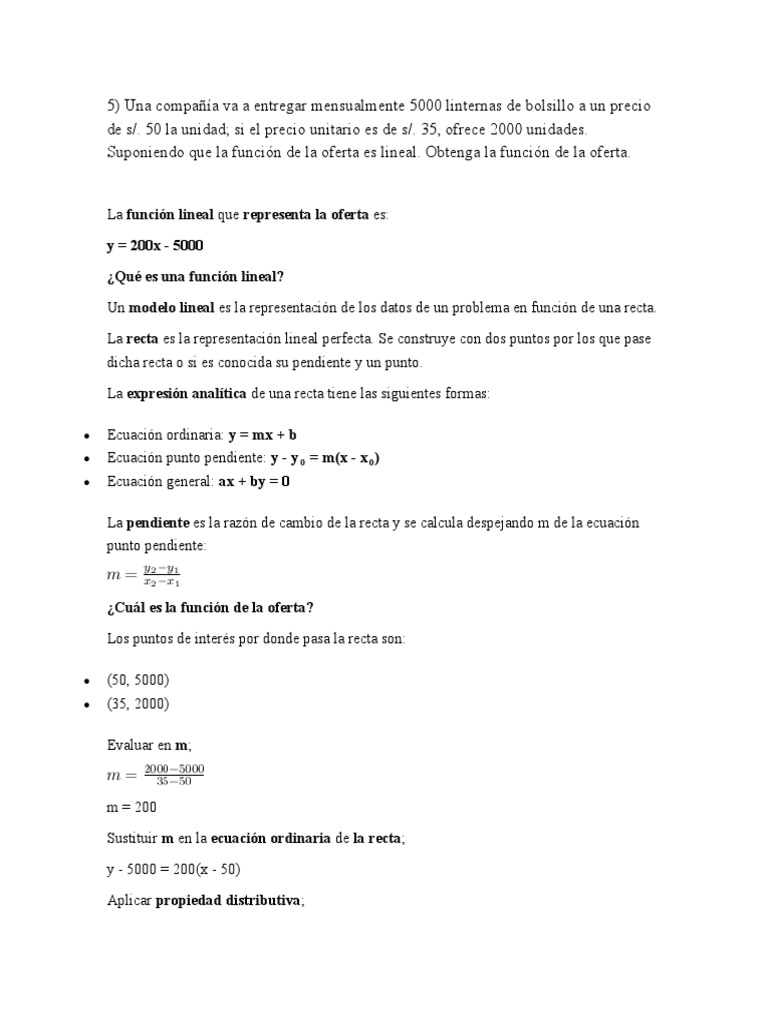 Ejercicios 5 y 30 | PDF