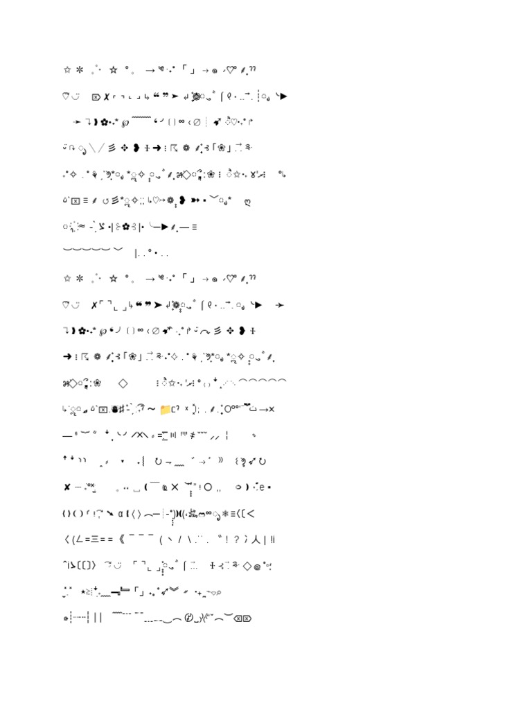 Copia de - Symbols For U ! ? | PDF