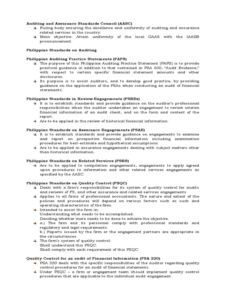 Written Report Psa | PDF | Audit | Business Economics