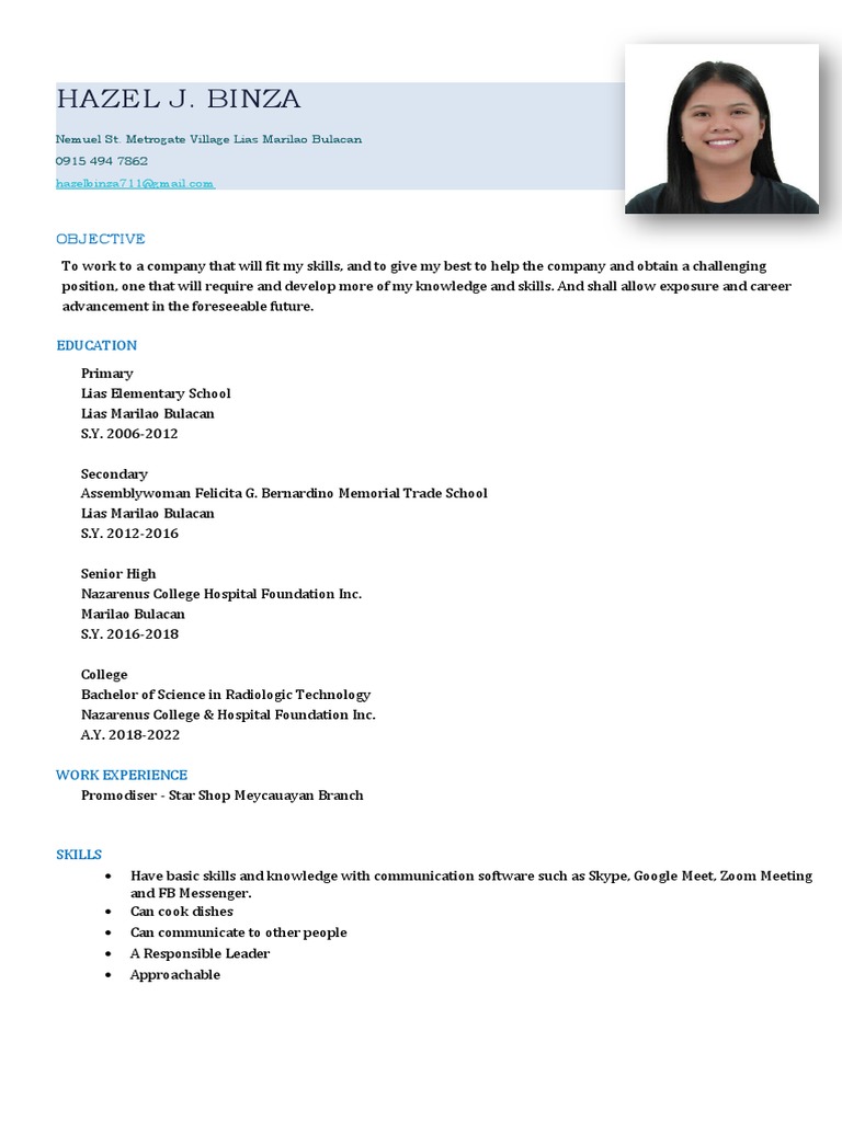Share Resume | PDF