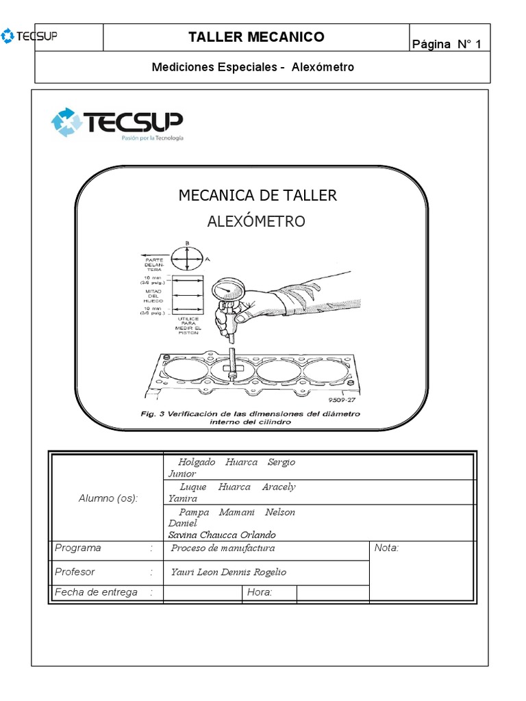ALEXOMETRO | PDF | Medición | Calibración