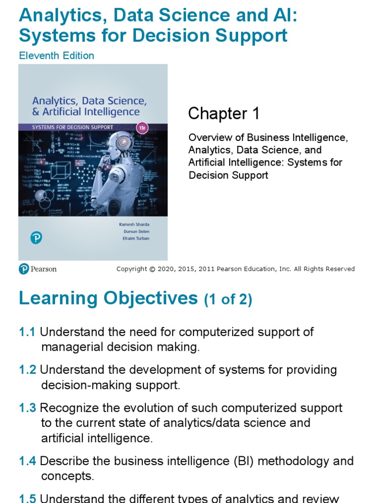 Sad - Dss - Capítulo 01 | PDF | Business Intelligence | Decision Support System