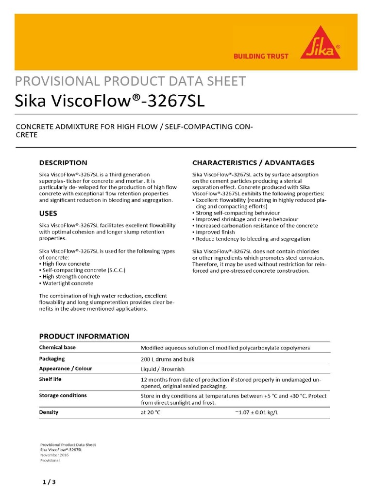 Viscoflow 3267SL | PDF