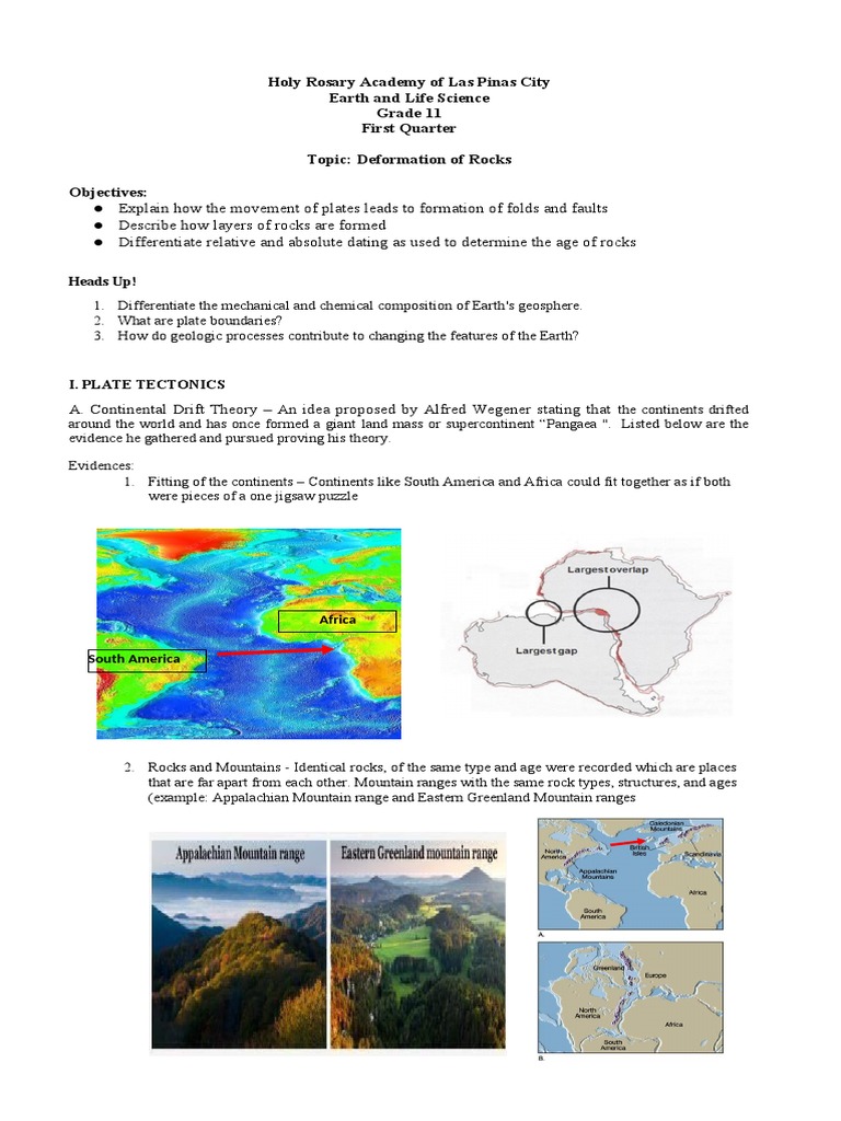 4 Deformation of Rocks | PDF | Plate Tectonics | Earth