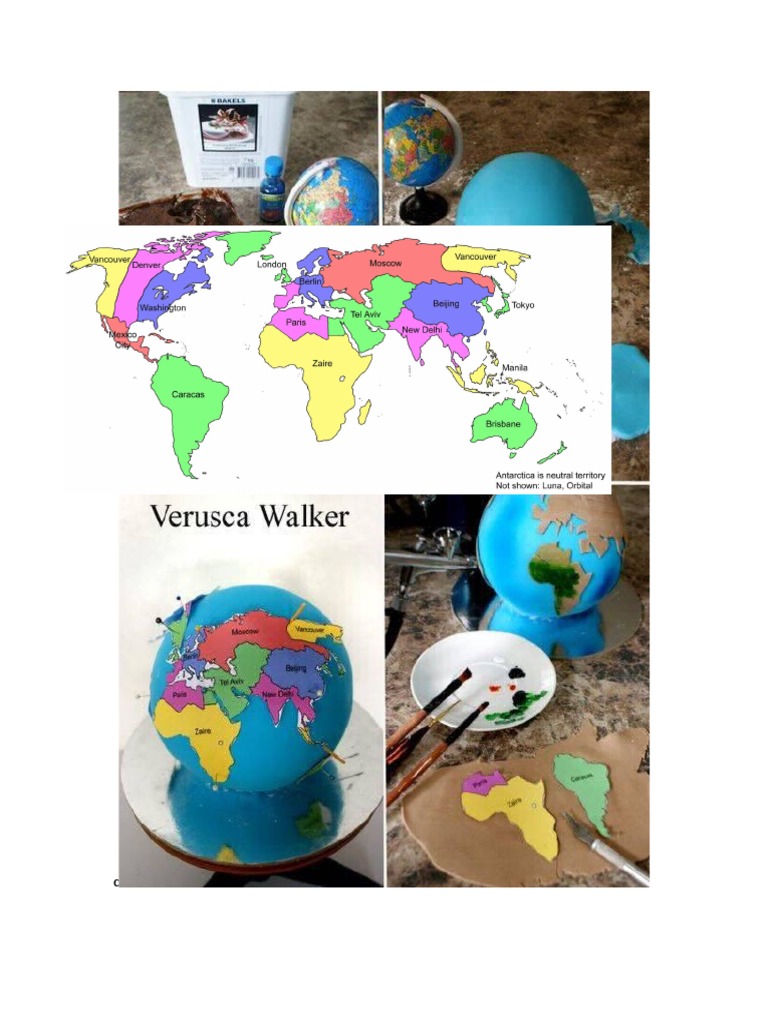 Mapa Mundi de Colores | PDF