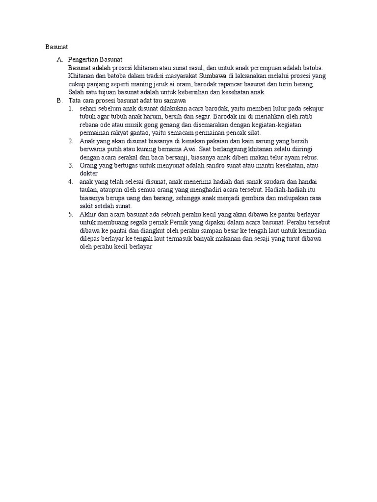 Basunat | PDF