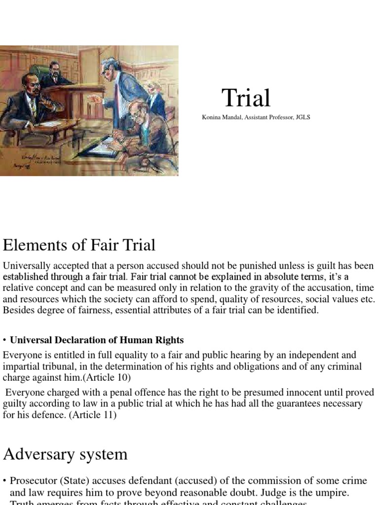 Trial | PDF | Double Jeopardy | Prosecutor