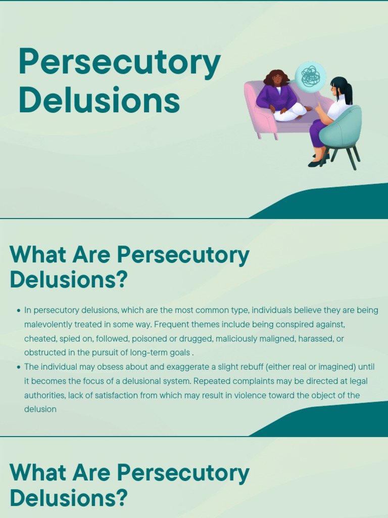Persecutory Delusion | PDF