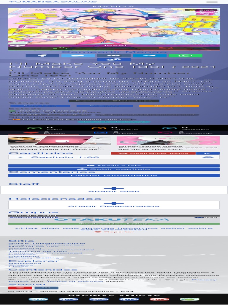 I'Ll Make You My Number One Idol - Manga - TuMangaOnline | PDF