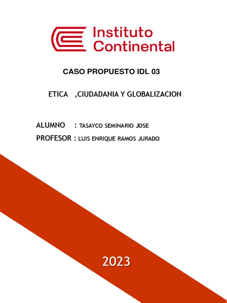 CPP1 Jose Tasayco Seminario Etica C, G | PDF | Innovación | Big Data