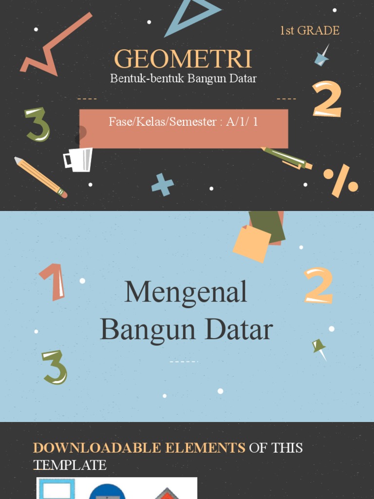 Problem Solving and Mathematical Reasoning - Math For Elementary 2nd Grade by Slidesgo | PDF