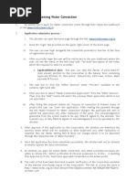 Application Form For Water Connection | PDF | Civil Law (Common Law ...