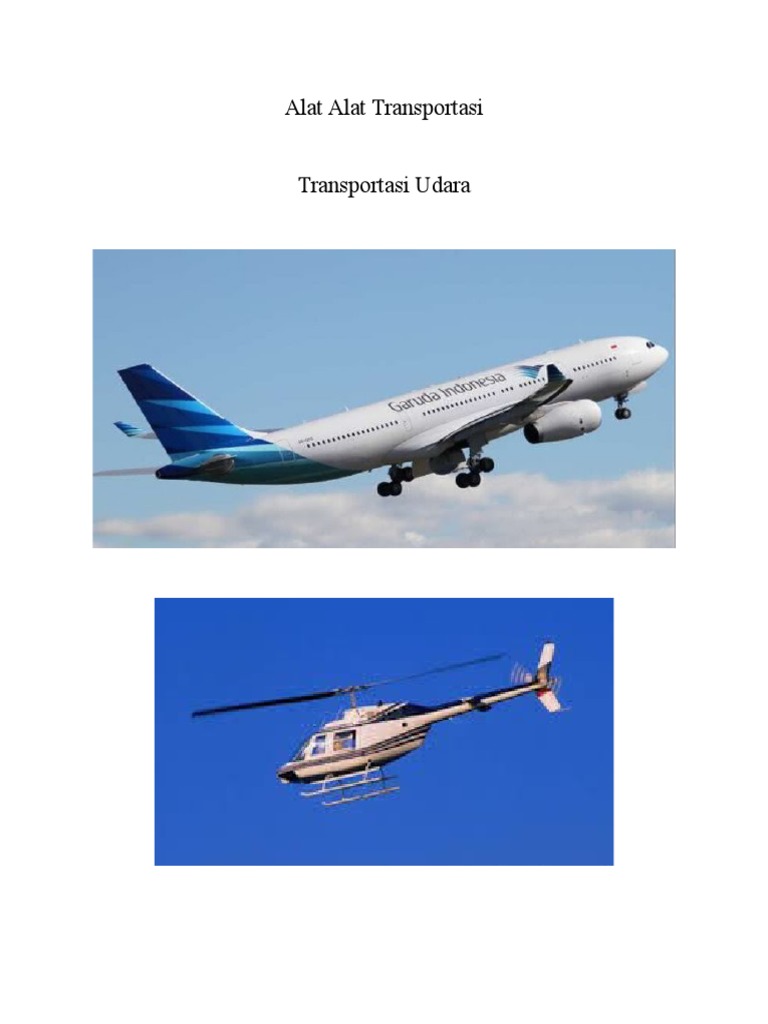 Alat Alat Transportasi | PDF