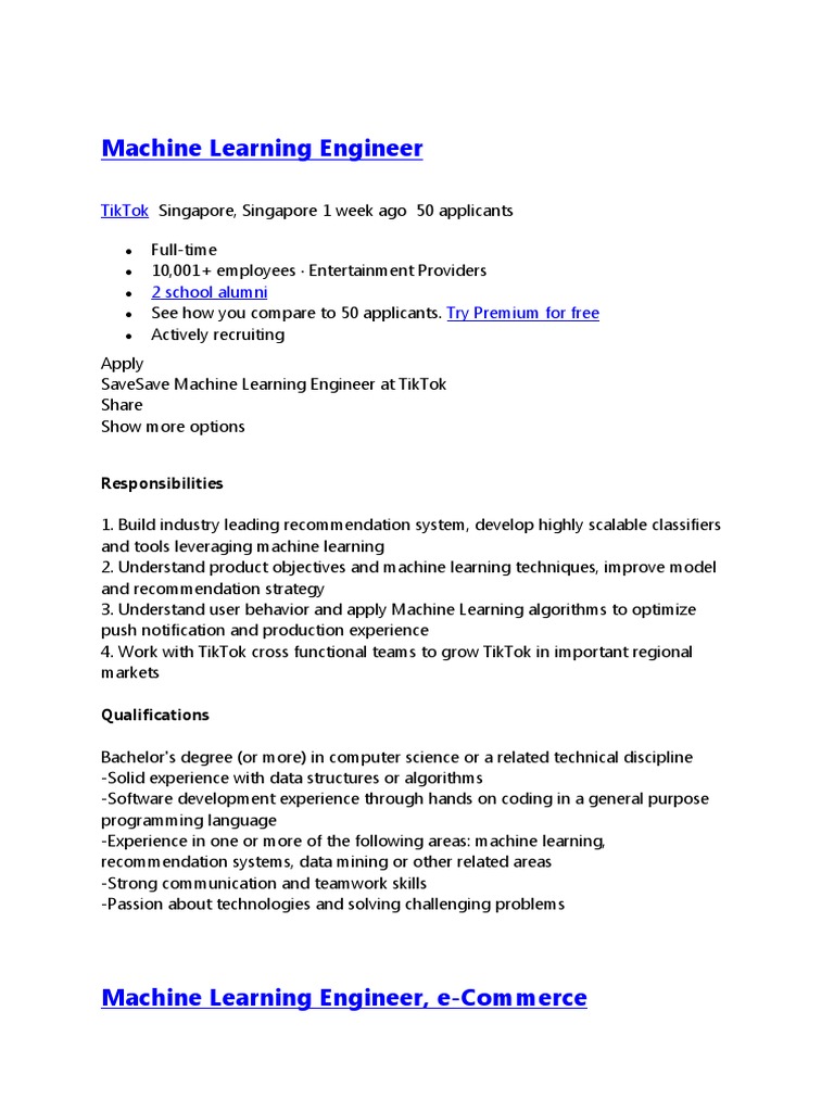 Byte Dance | PDF | Machine Learning | Computer Programming