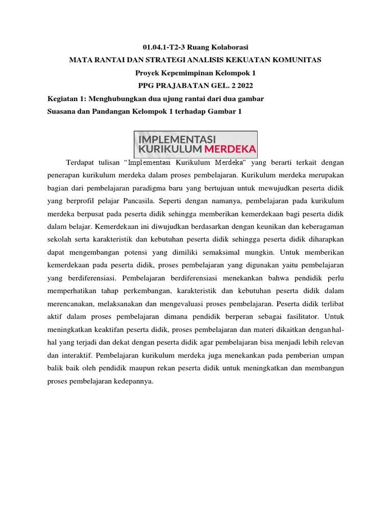 T2-3b Unggah Tugas Ruang Kolaborasi | PDF