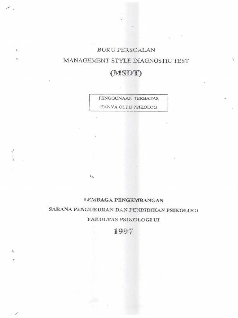 MSDT | PDF