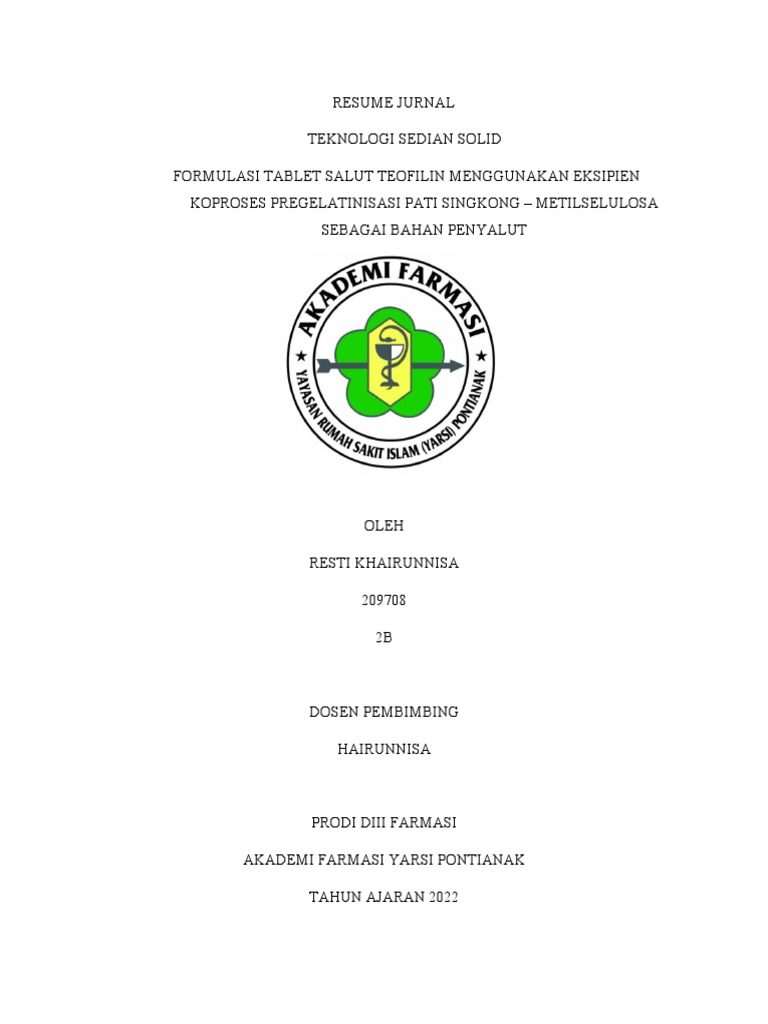 Resume Jurnal Solid | PDF