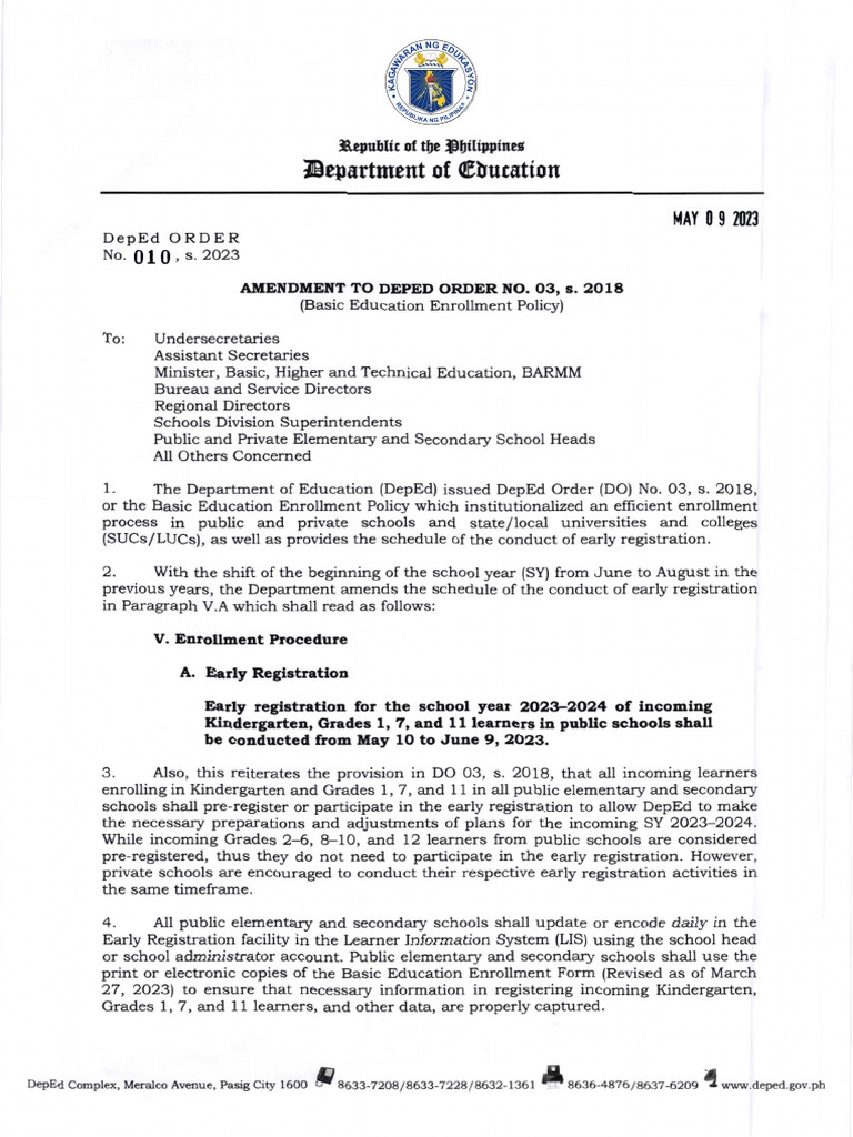 DO 010 s.2023 | PDF | Disability | Intellectual Disability