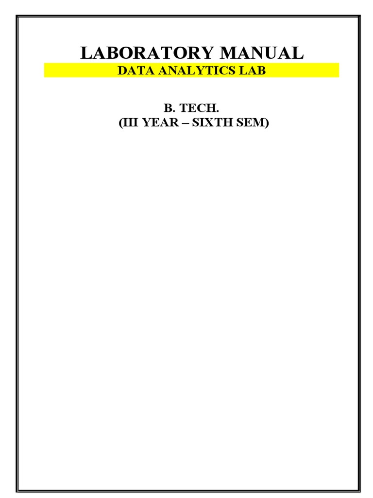 Data Analytics Lab | PDF | Student's T Test | P Value