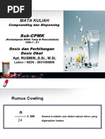 Perhitungan Dalam Resep Racikan Puyer Dan Sirup | PDF